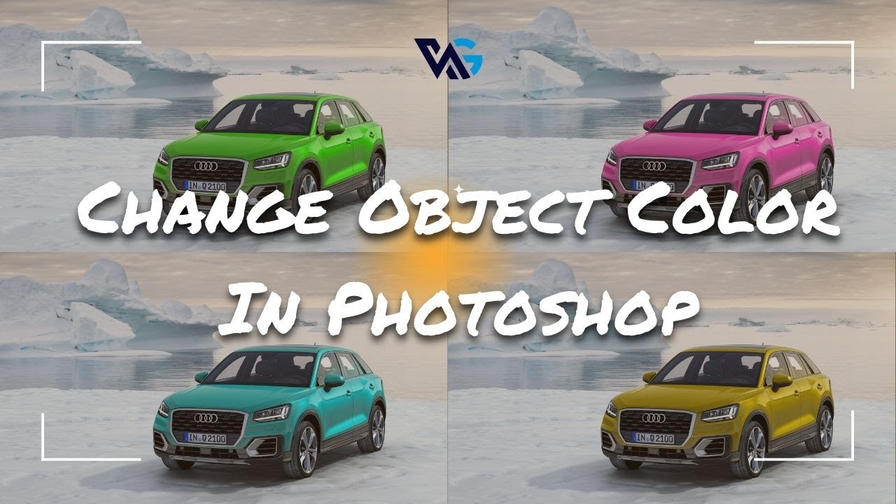How to Change the Color of an Object in Photoshop | Photoshop Tutorial ...