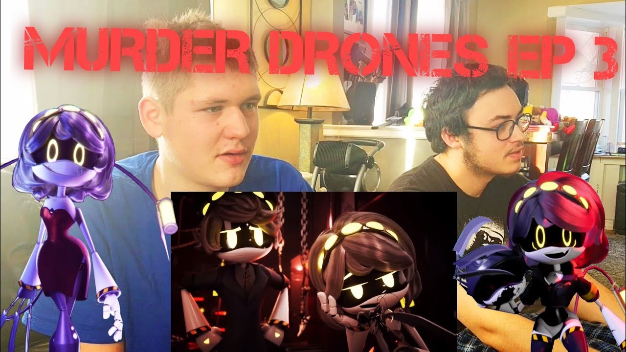 PROM'S NIGHT FIGHT CLUB | MURDER DRONES - EP3: The Promening REACTION ...