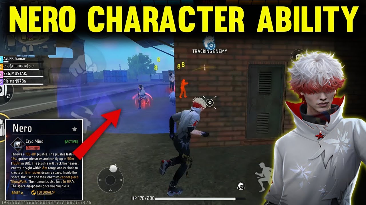 Nero Character Ability In Free Fire | Nero Ability In Free Fire | Free ...