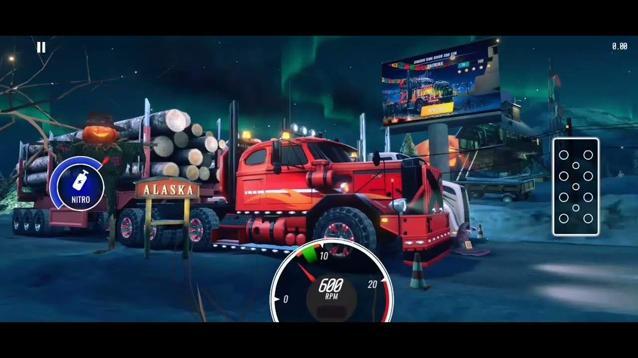 Big Rig Racing T5 Hot rod red vs Shockwave - Log pull - YouTube