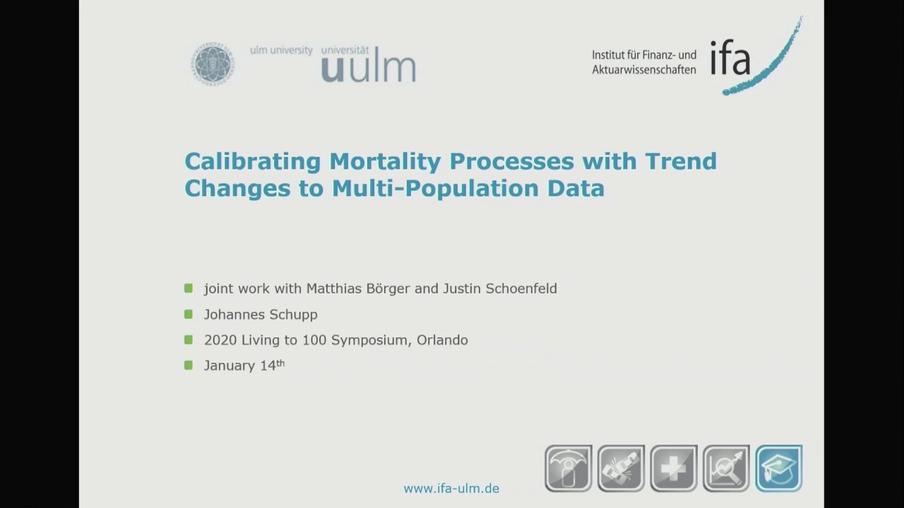 Session 5a Multipopulation Mortality Modeling Youtube 5127