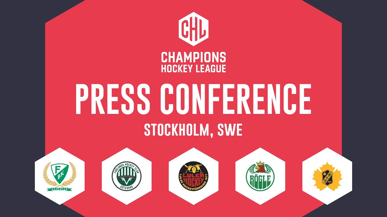 2022/23 CHL Teams Press Conference 5 | Stockholm, SWE 🇸🇪 - YouTube