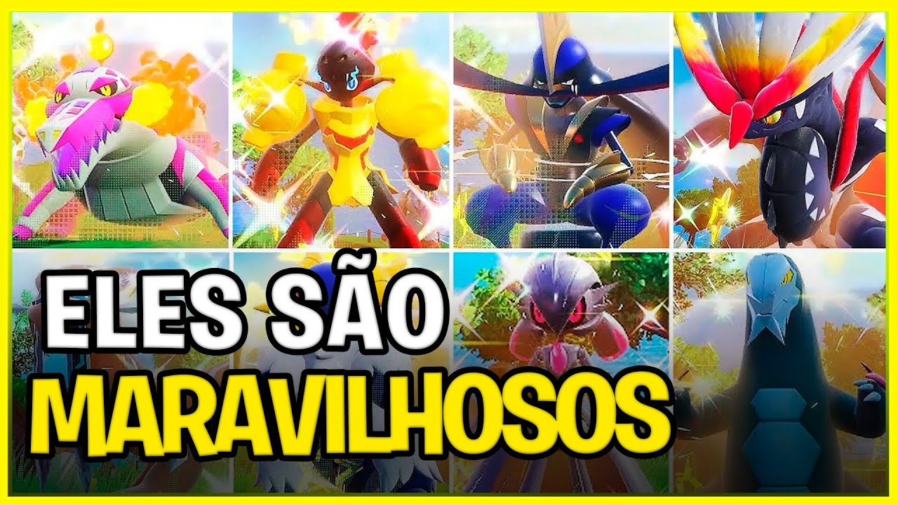 OS POKEMON SHINE MAIS LEGAIS DE SCARLET/VIOLET - YouTube