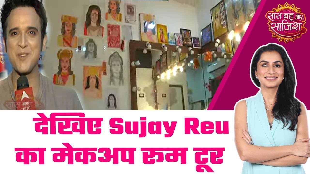 Make-up room tour of Shrimad Ramayan Actor Sujay Reu | SBS Originals ...