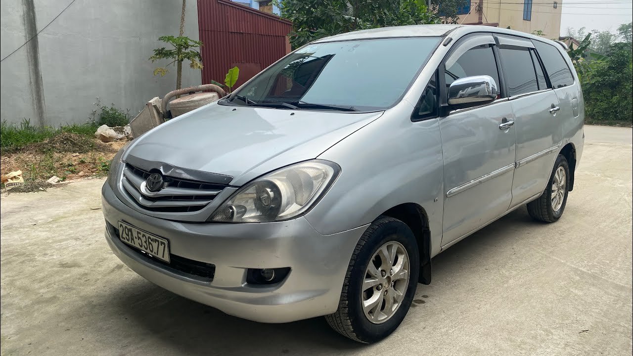 Toyota inova 7 chỗ máy xăng 2.0 đời 2007 giá chỉ 155tr lh 0987058086 ...