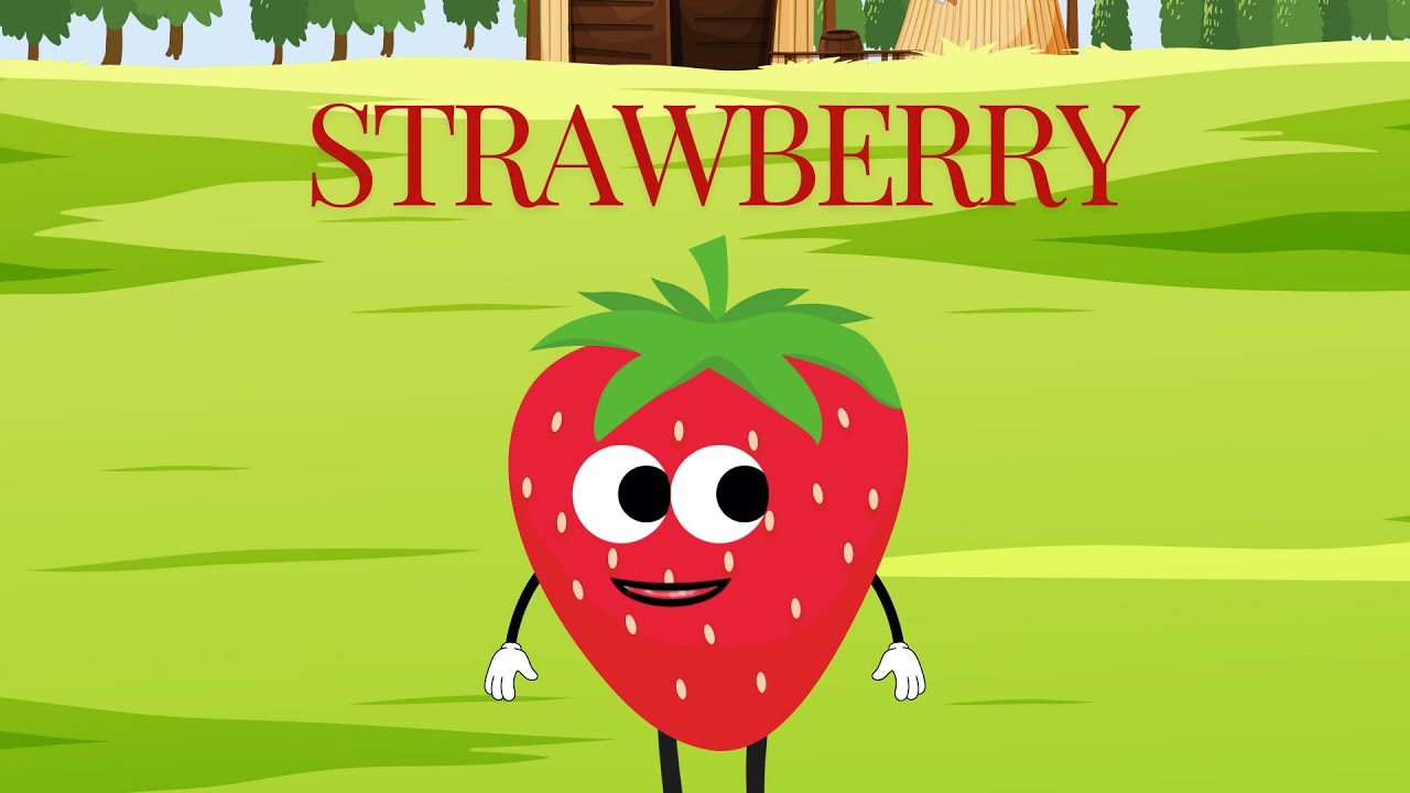 Spell Strawberry, Strawberry Phonics, Preschool Learning, Baby Can ...
