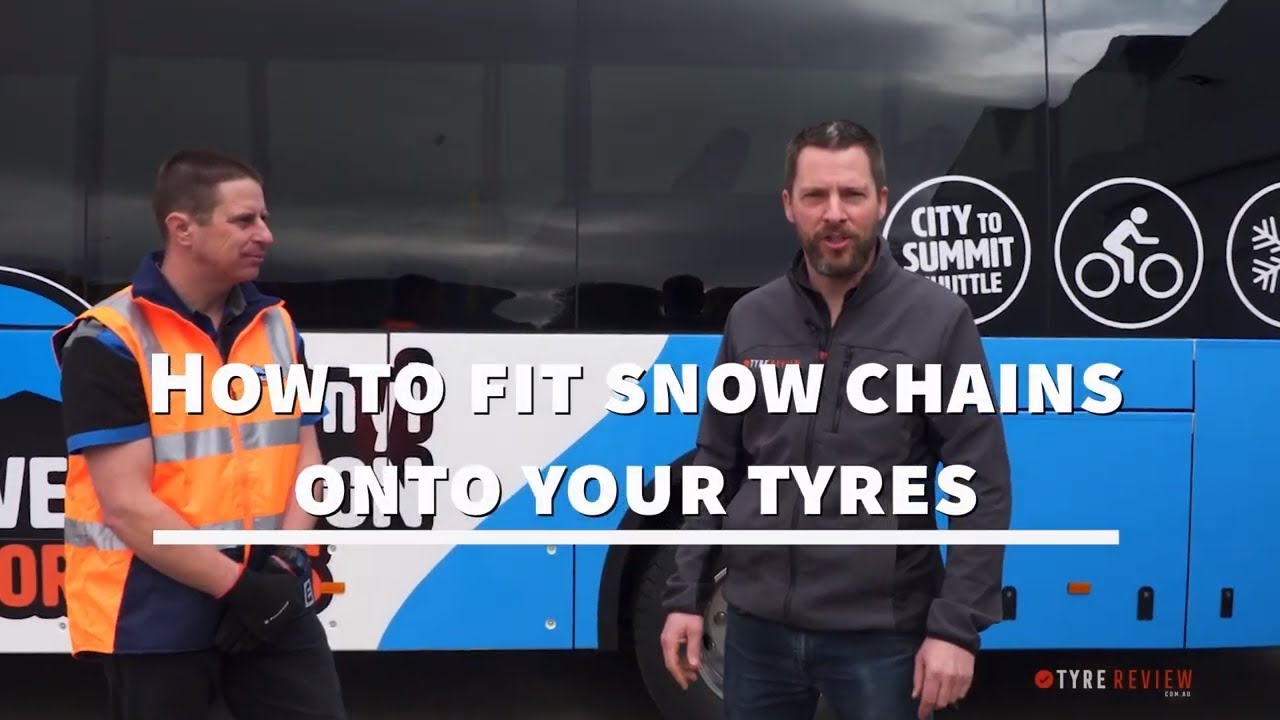 How to fit snow chains on tyres | Step by step guide - YouTube