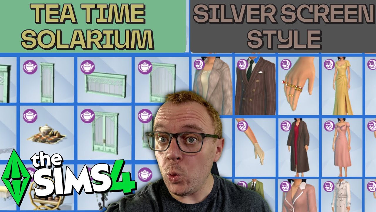 Previewing the Silver Screen Style and Tea Time Solarium Kits! - YouTube