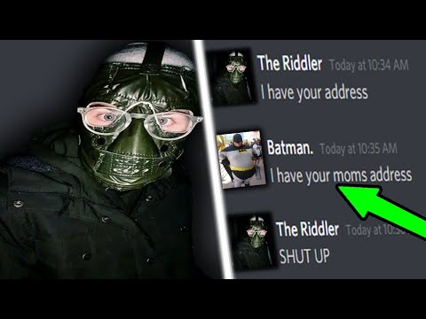 TROLLING A FAKE RIDDLER WITH THE BATMAN! (Got His IP)