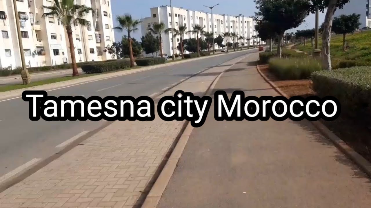 City tour of Tamesna Morocco - YouTube