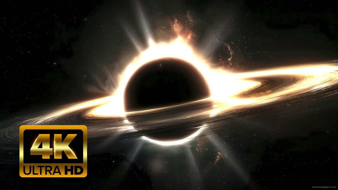 Black Hole🖤 Live Wallpaper: Cosmic Mysteryr For PC #blackhole #space #4k - YouTube