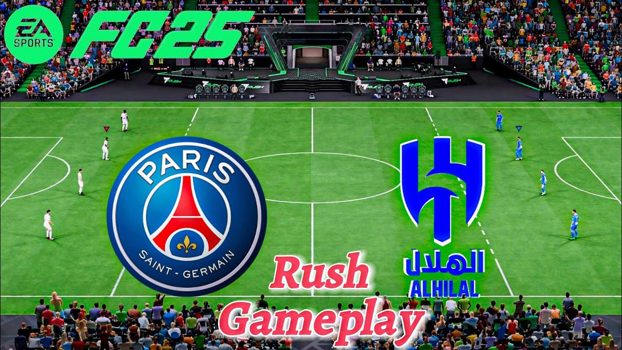 EA FC25 - Rush Gameplay | Ronaldo, Messi, Mbappé & Neymar Jr | All ...
