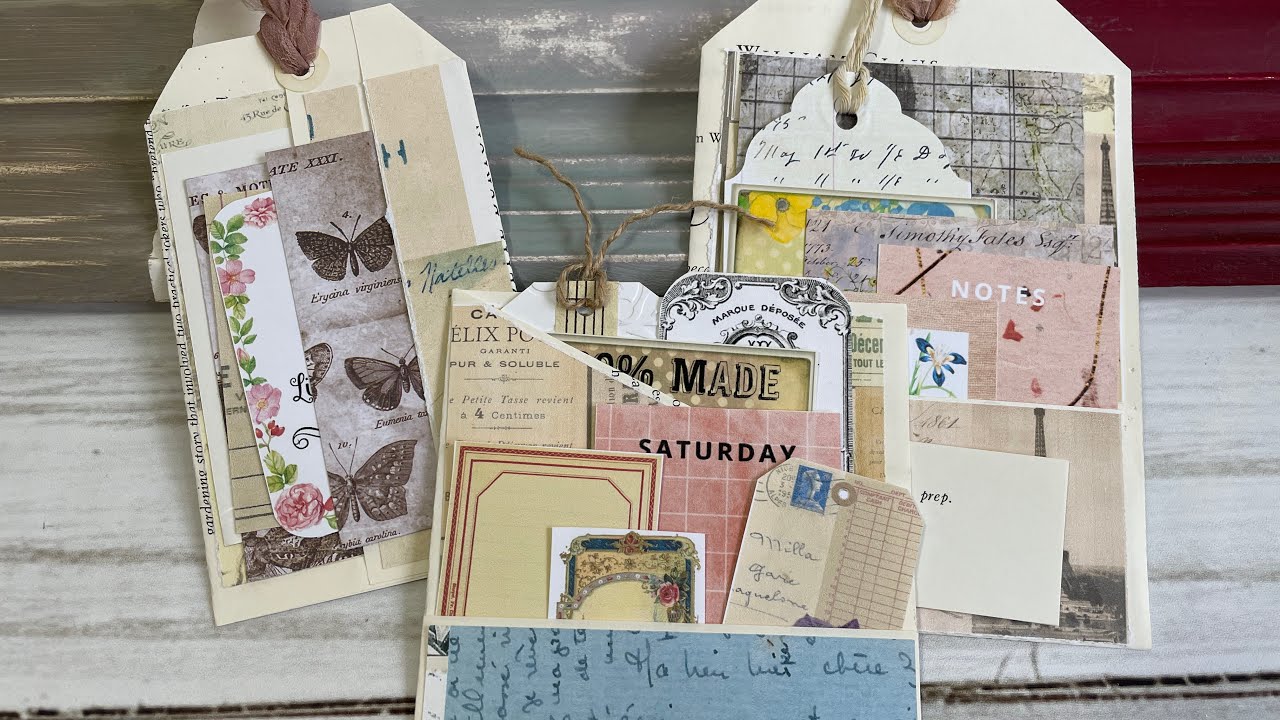 EASY One Page Pockets - Use Up Your Book Pages - Craft With Me ...