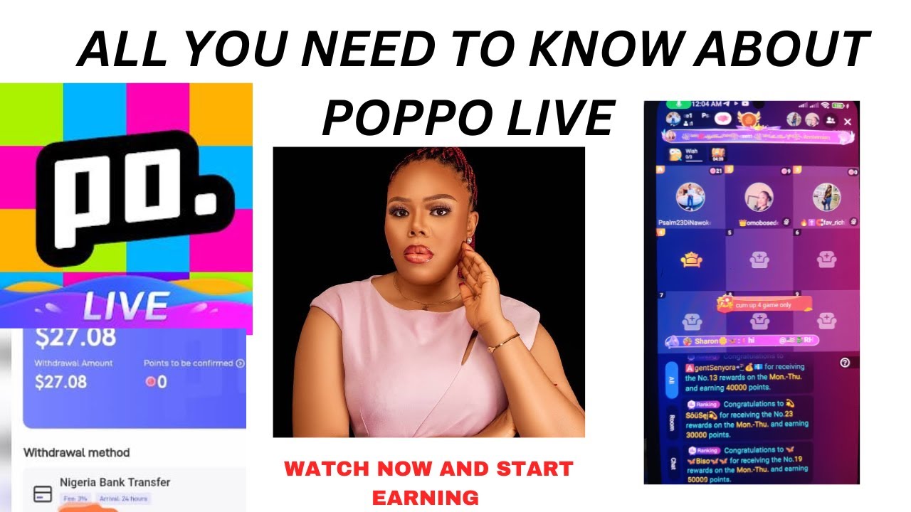 Poppo Live Stream For Beginners Explained. Join And Start Earning Now ...