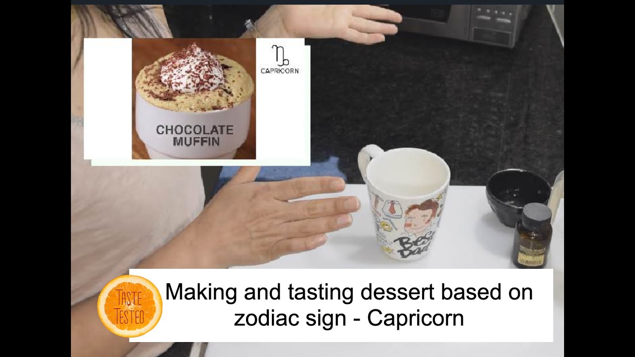 TasteTested - Tasty zodiac sign dessert - Capricorn - YouTube