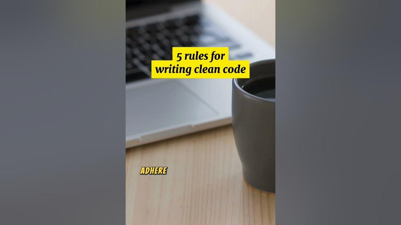 5 Tips To Wite Clean Code Coding Programming Codinghacks Codingtips Developer Web Tips