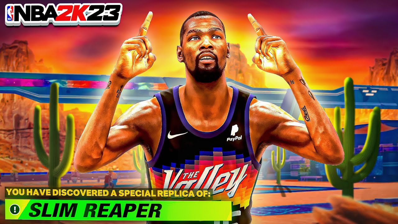 THIS 6'10 KEVIN DURANT "SLIM REAPER" BUILD IS BREAKING 2K23! Best Build ...