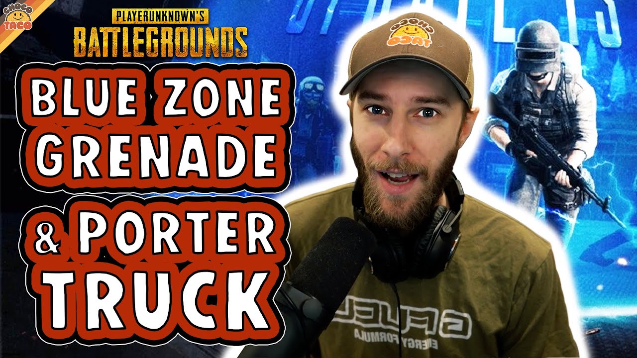 PUBG Update: NEW Blue Zone Grenade and Porter Truck ft. Halifax & Alisa ...