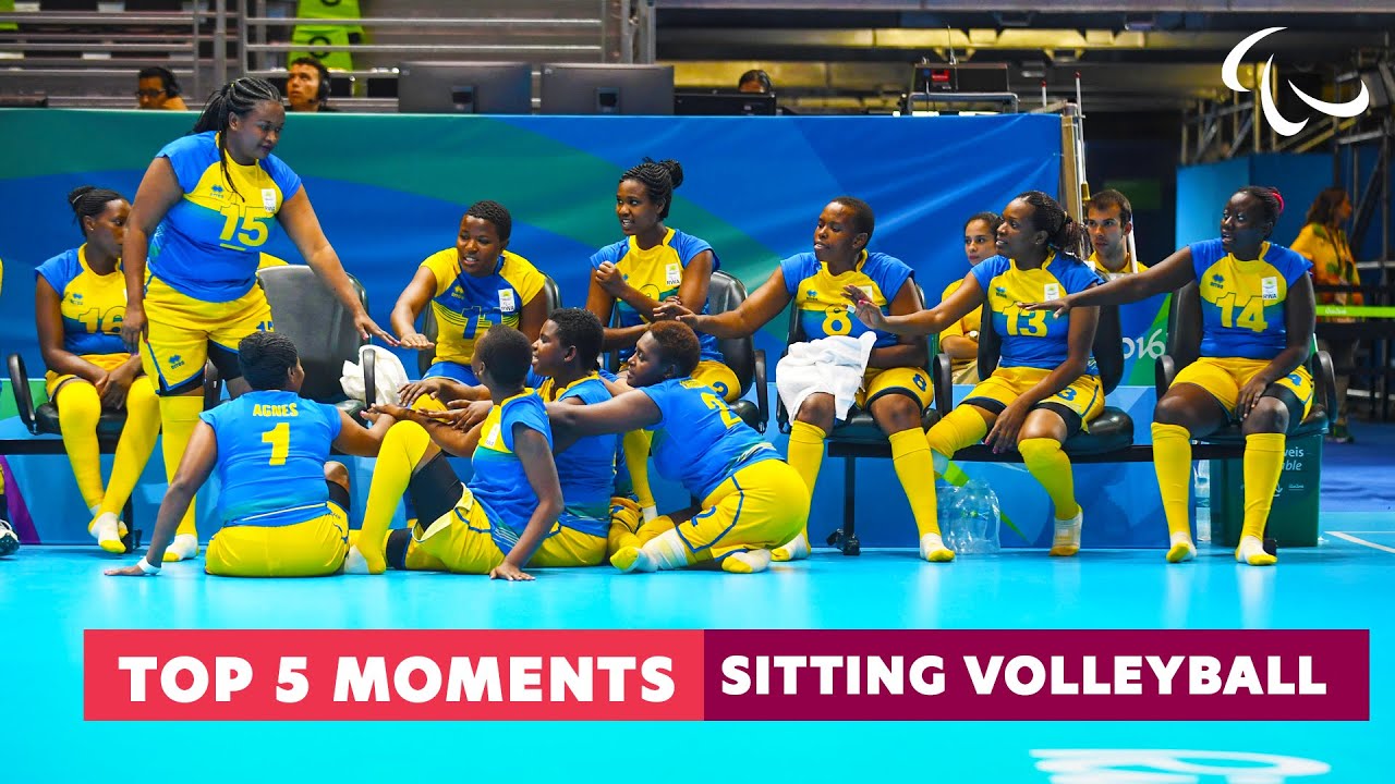 The best of the best! | Top 5 Sitting Volleyball Moments | Paralympic ...