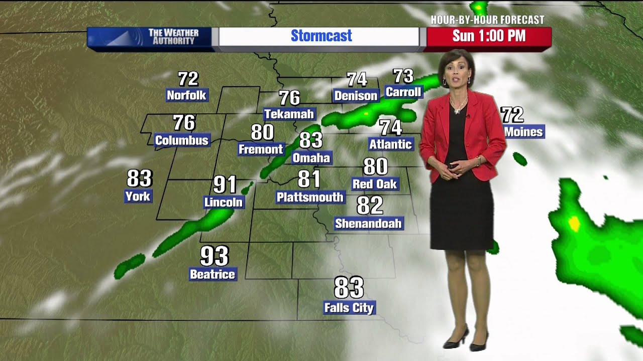 Cheryl Lemke's Hour by Hour Forecast to plan your evening - YouTube