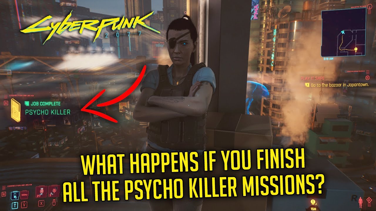 What Happens If You Neutralize All The Cyberpsycho Sighting Targets ...