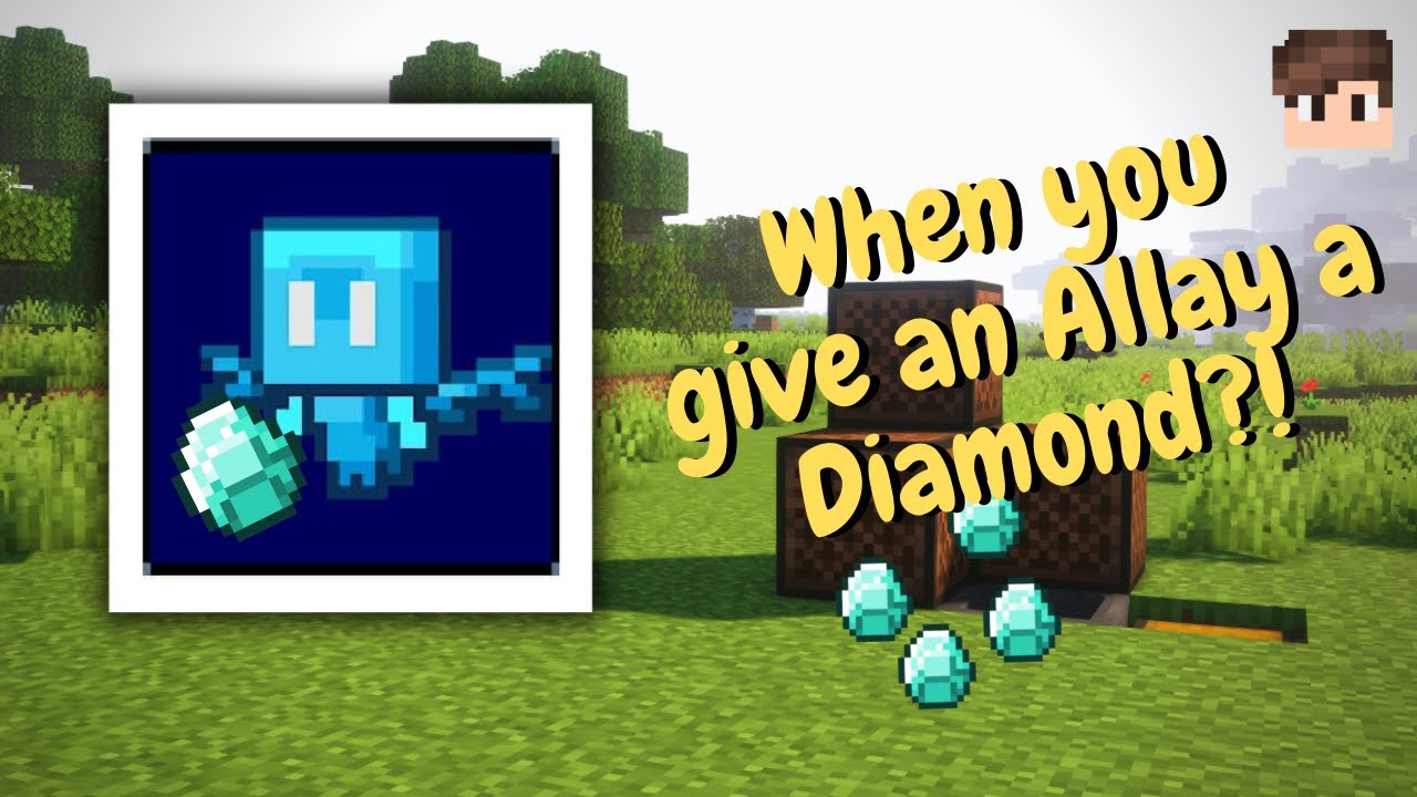 Item Collecting - The Allay! Minecraft Live Mob Vote 2021 - YouTube