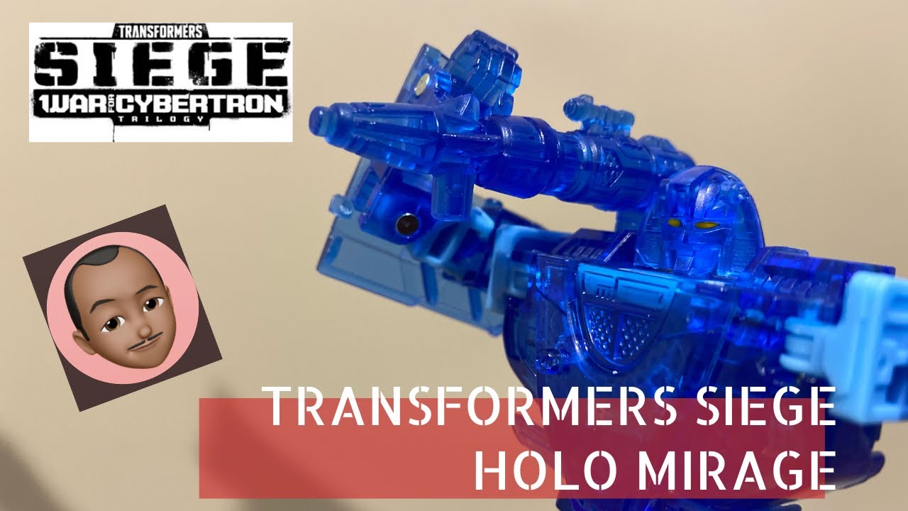 Transformers Siege Holo Mirage - YouTube