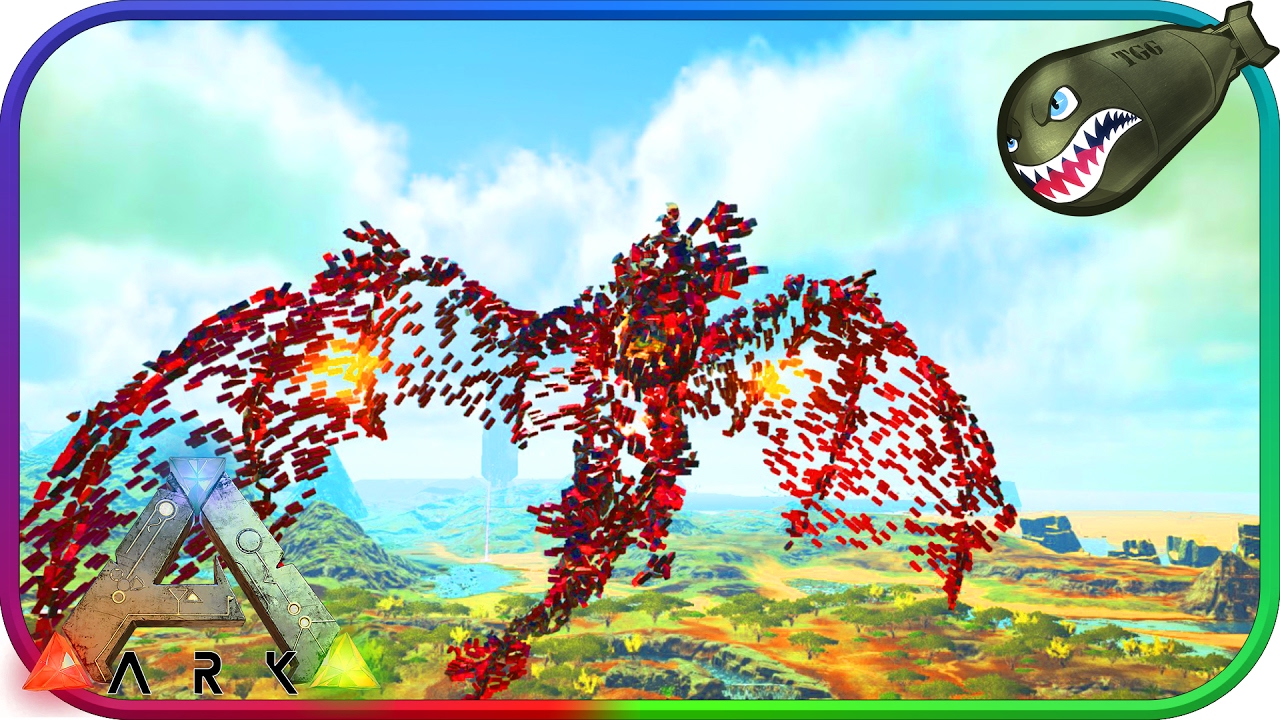 Ark: Survival Evolved | Epic Dragon God Valkyrie Tame, Hippos Tame ...
