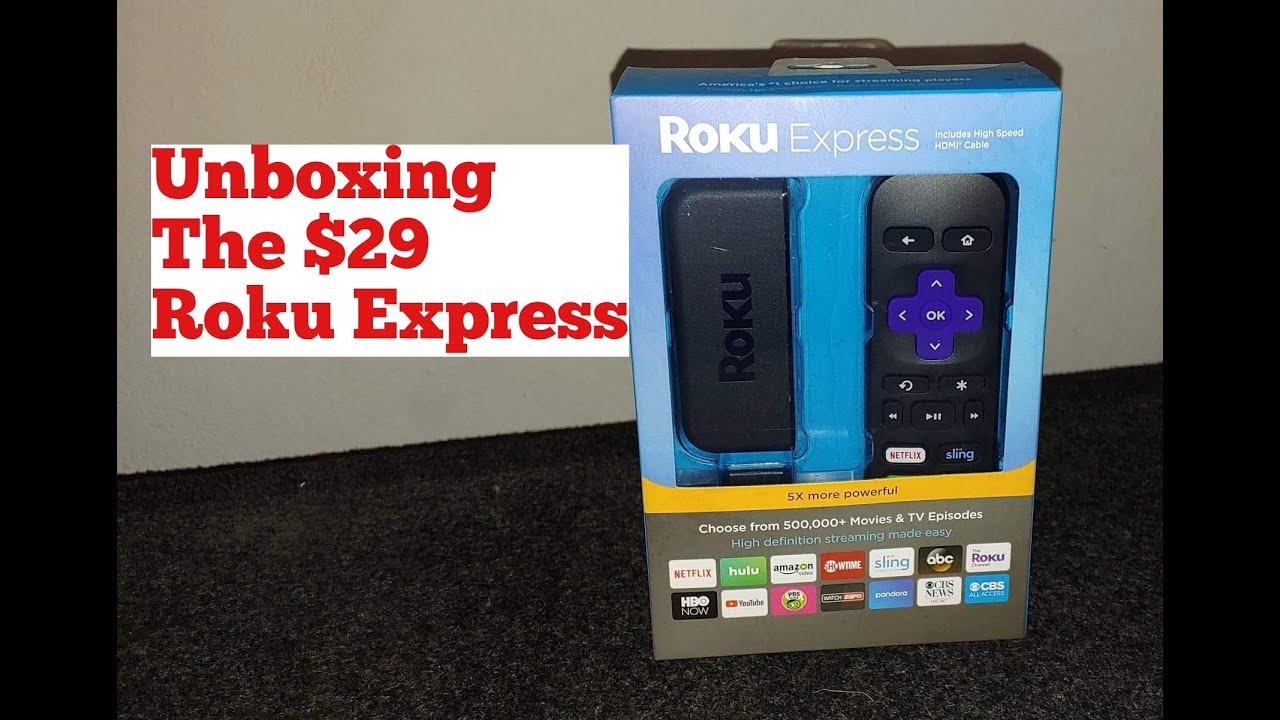 Roku Express unboxing. We unbox the $29 Roku Express. - YouTube