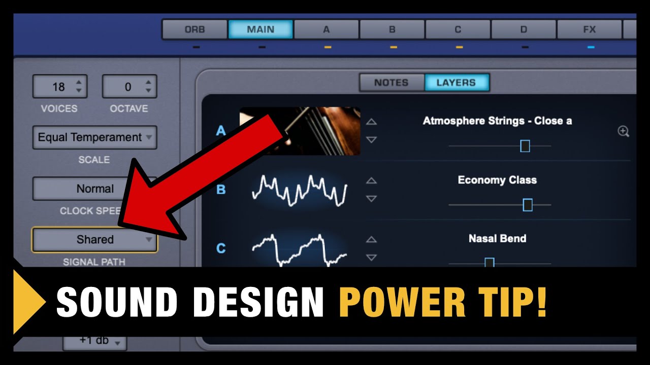 Sound Design Power Tip in Omnisphere - Shared Signal Path (Tutorial ...