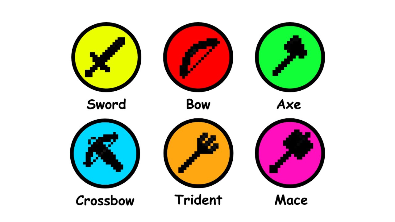 Semua Jenis Senjata di Minecraft dalam 3 Menit - YouTube