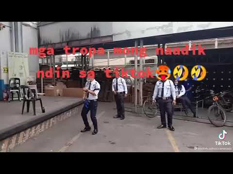 CYA security guard.sumayaw sa tiktok😂😂😂