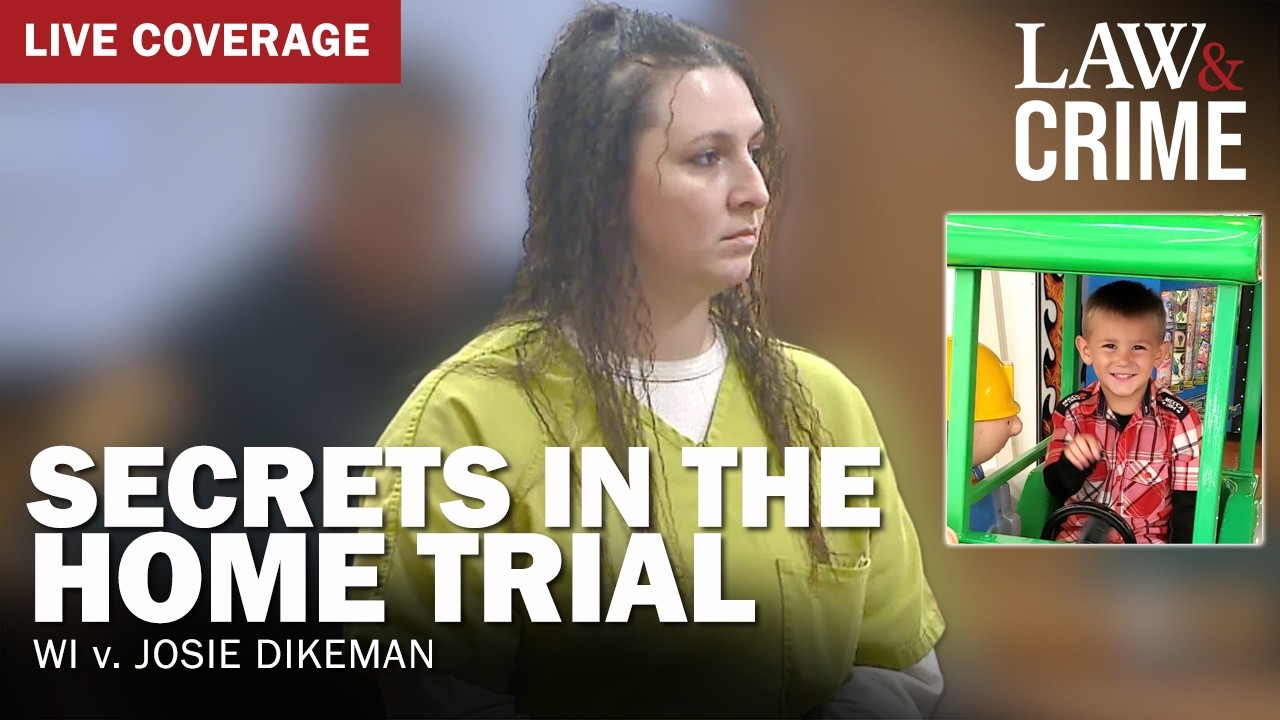 LIVE: Secrets in the Home Trial – WI v. Josie Dikeman — Day One - YouTube