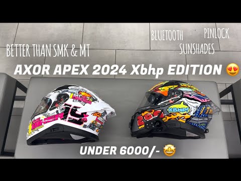 AXOR Apex Helmet under 6000 Rupees | 2024 Xbhp Edition | Better then ...
