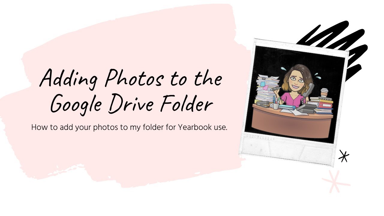 Adding Photos to Google Drive Folder - YouTube