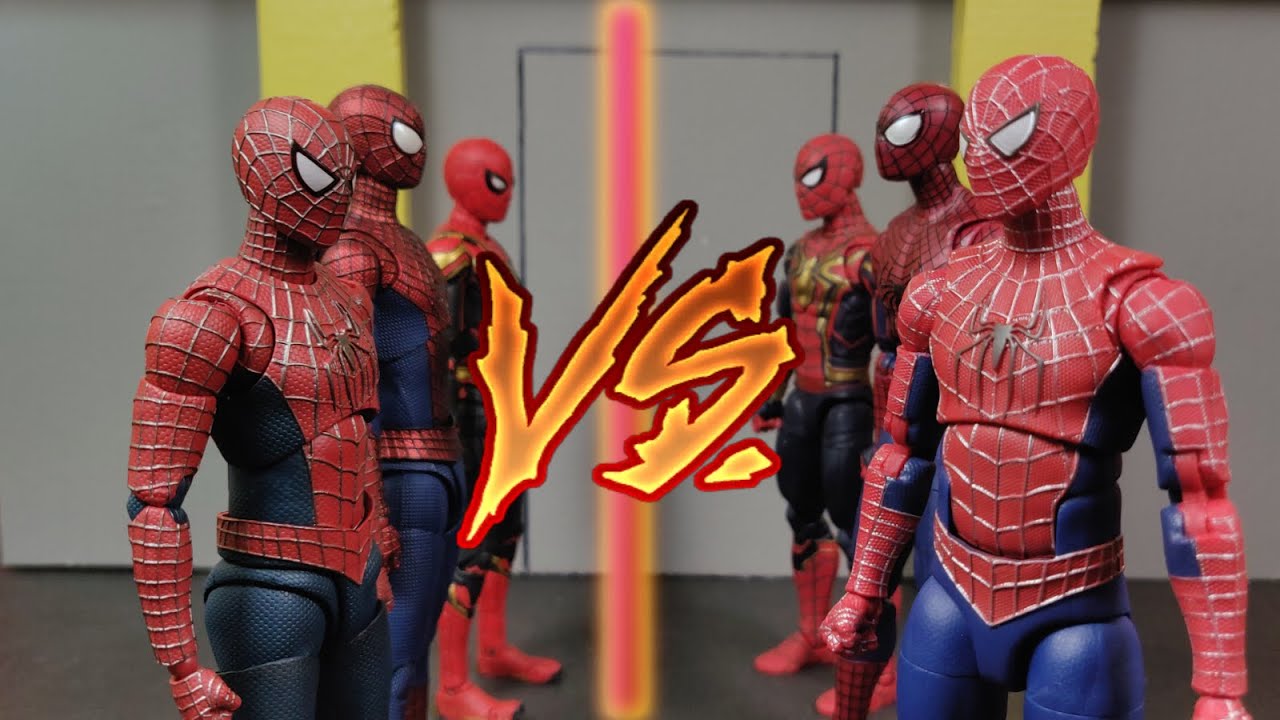 MARVEL LEGENDS SPIDER-MAN VS SHFIGUARTS SPIDER-MAN! SPIDER-MAN NO WAY ...