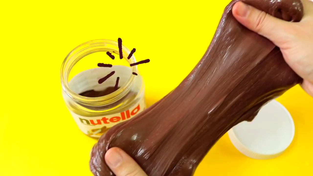 DIY NUTELLA SLIME / BRO VS SIS - YouTube