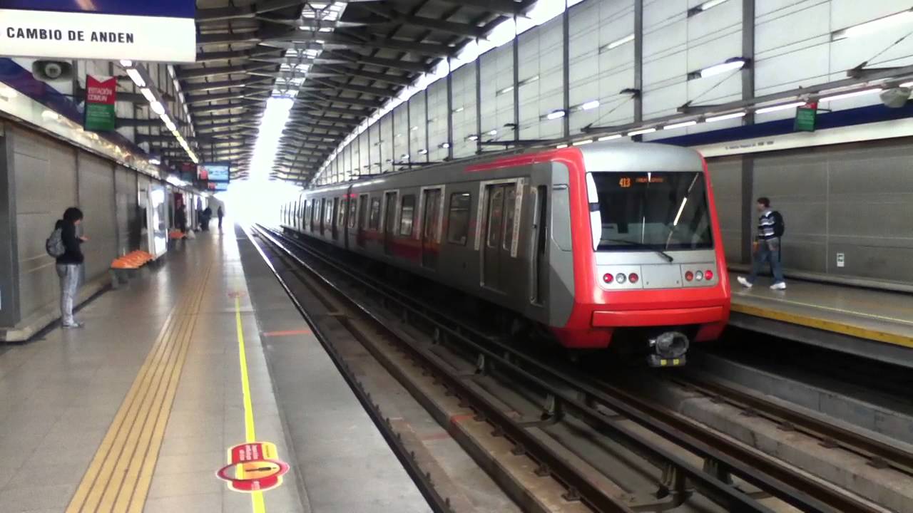 Santiago Metro (Line 4) Macul Station-Video 2 - YouTube