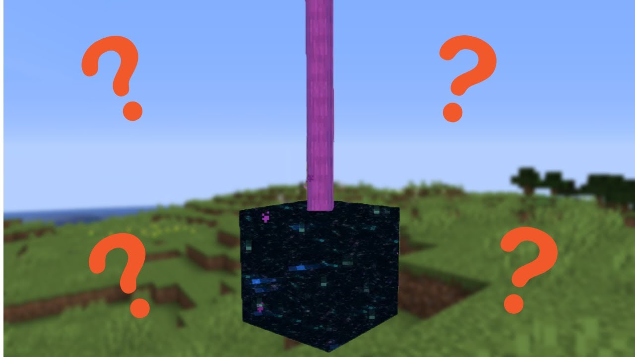 Strange block in minecraft - YouTube