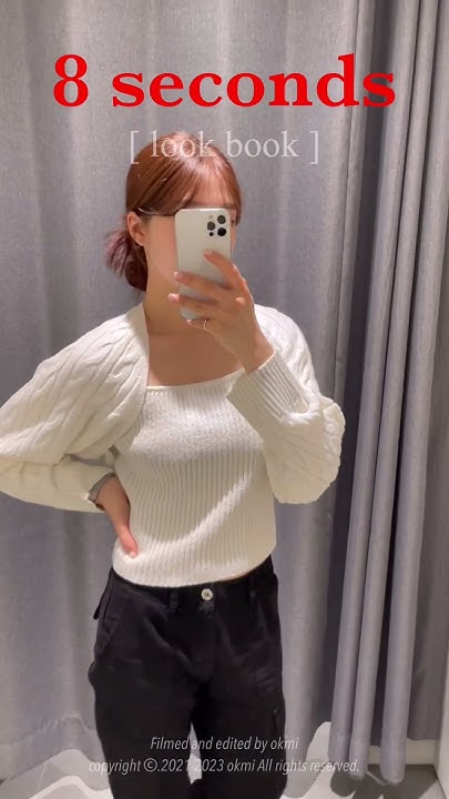 169cm 53kg 8 seconds 봄 신상 룩북 🌷 #8seconds #8秒 #에잇세컨즈 #봄룩북 #shorts - YouTube