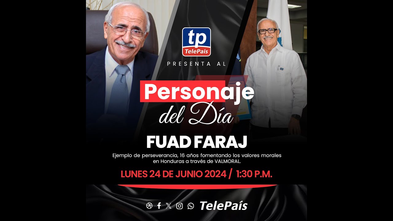 PERSONAJE DEL DIA: FUAD FARAJ - YouTube