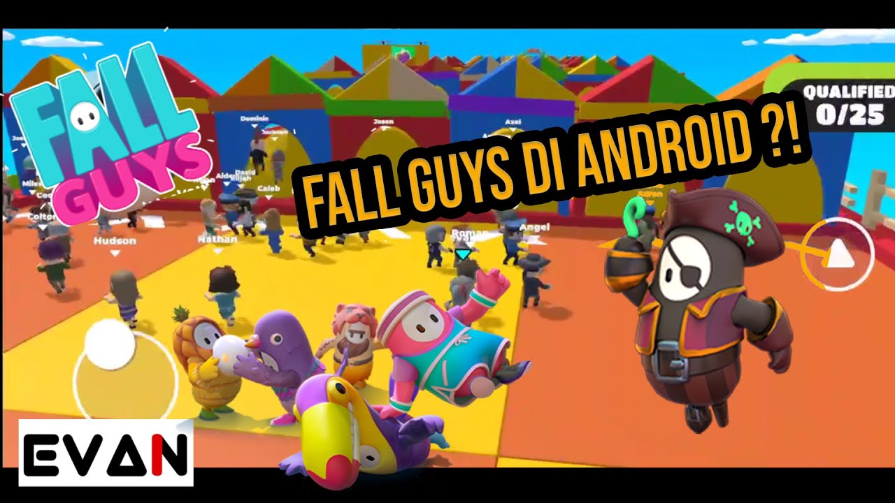 FALL GUYS ANDROID ?! | FALL DUDE INDONESIA - YouTube