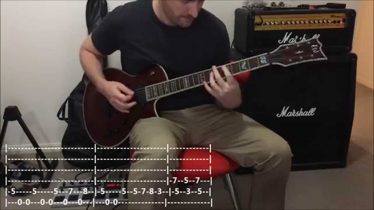 Killswitch Engage - Holy Diver (Dio Cover) -- Quick Riff Guitar Lesson ...