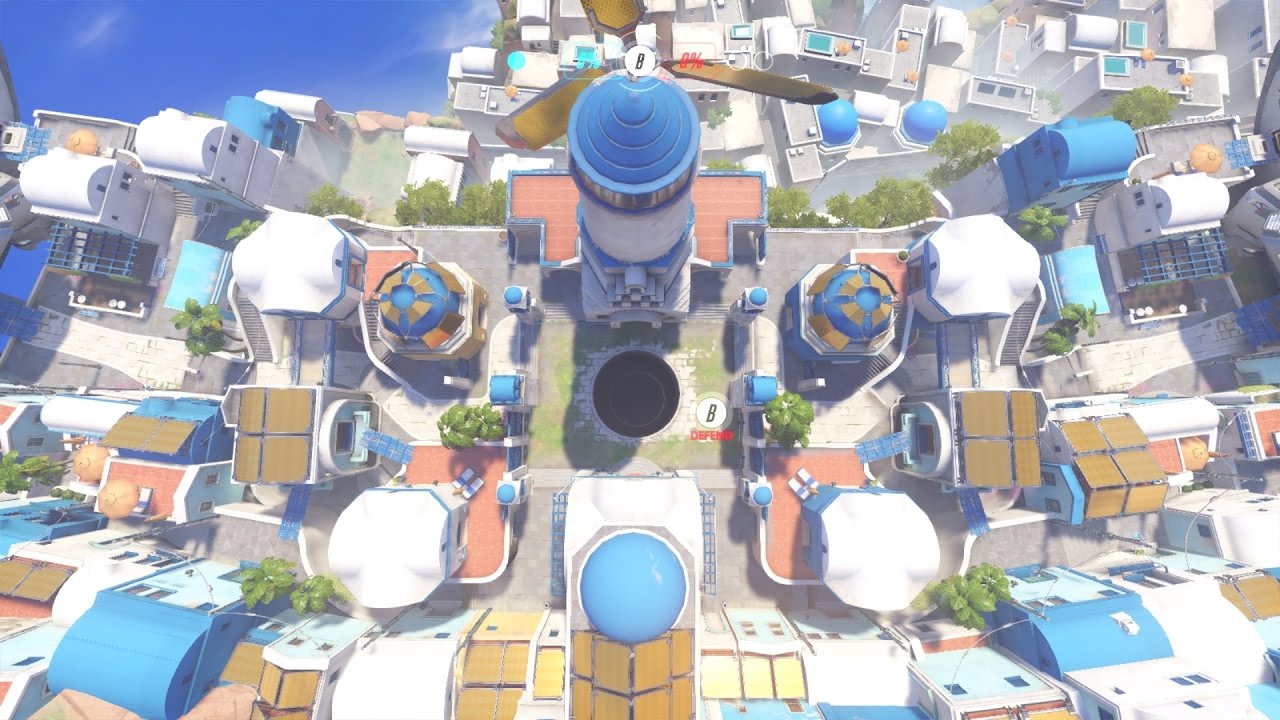 Overwatch | Ana Sleep Dart on Lucio (Ilios: Well) - YouTube