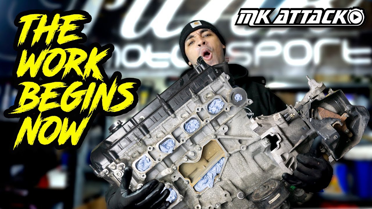 ST150 Turbo Engine Teardown #Ford #Fiesta #MK6 - YouTube