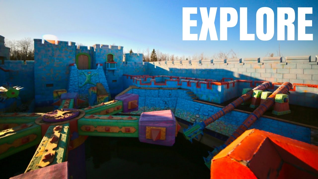 Explore - Abandoned Kids Game Show Set - YouTube