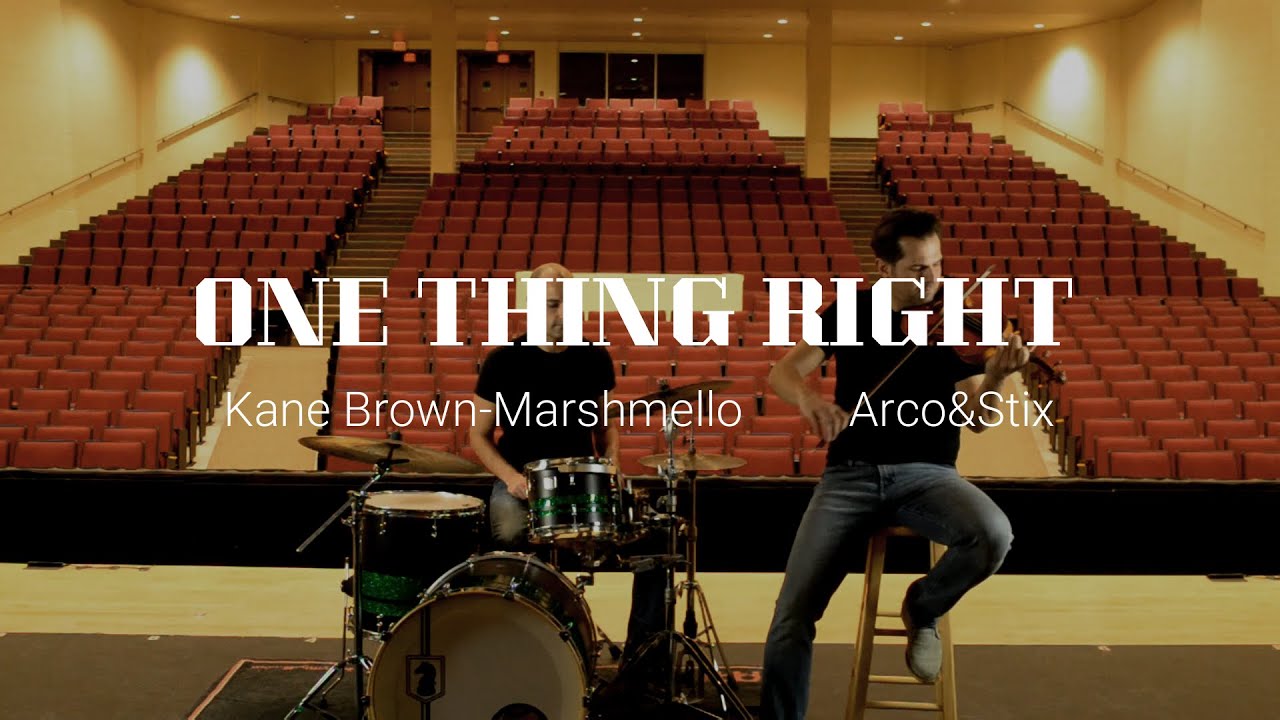 Kane Brown-Marshmello - One Thing Right - Cover(Violin & Drums) # ...