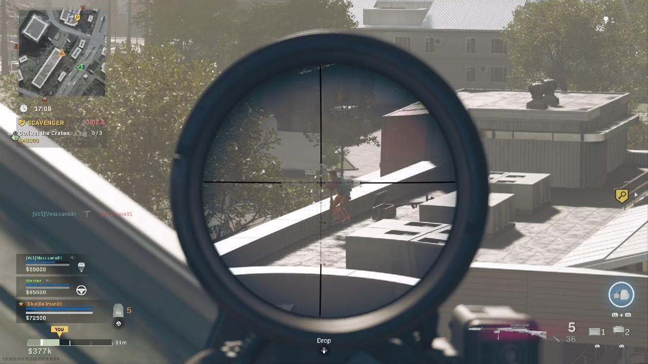 Call of Duty: WarZone jump Sniped - YouTube