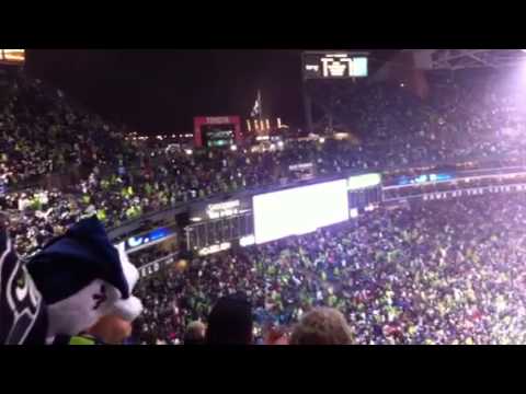 Raising the 12th Man Flag: Sam Adams - YouTube