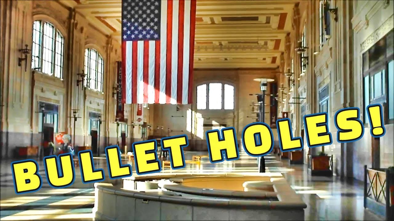BULLET HOLES! kansas City Union Station and Amtrak Missouri River ...
